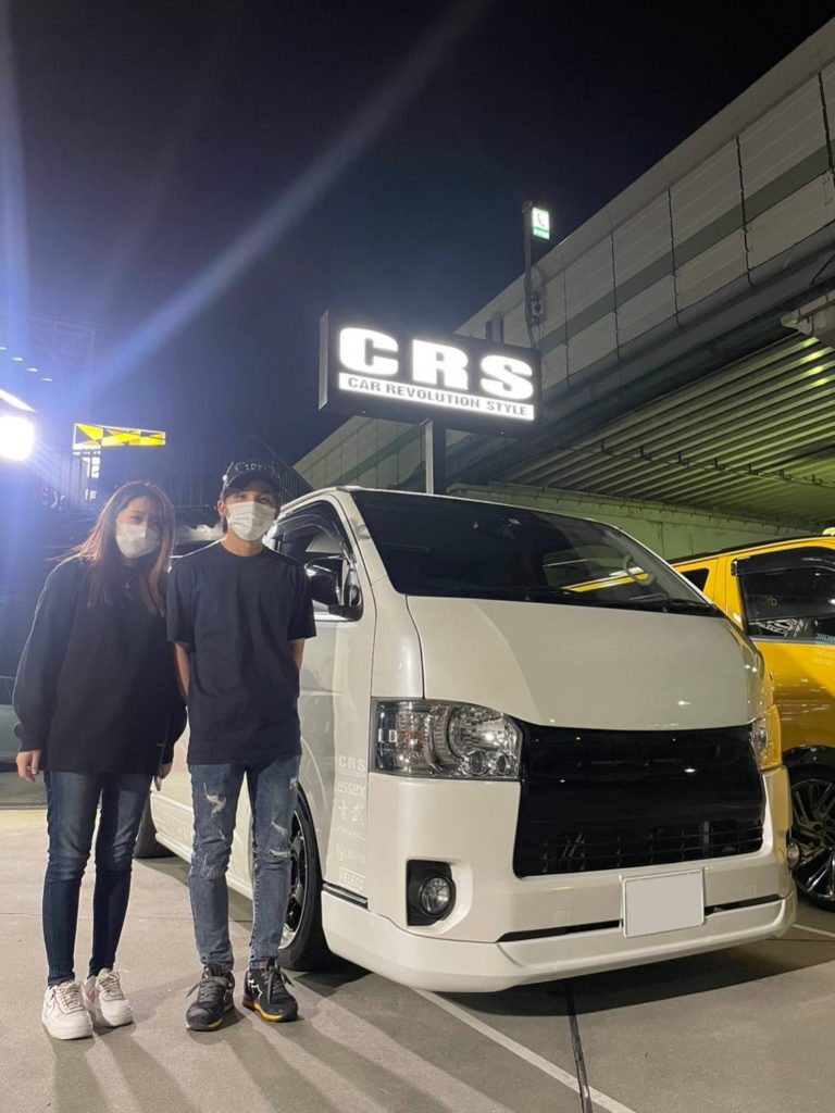 CRS大阪 大阪府 K様 | 200系ハイエース・NV350キャラバン・デリカD5専門店 | カスタム・買取・カスタムパーツなら大阪、横浜、東京、名古屋のCRS