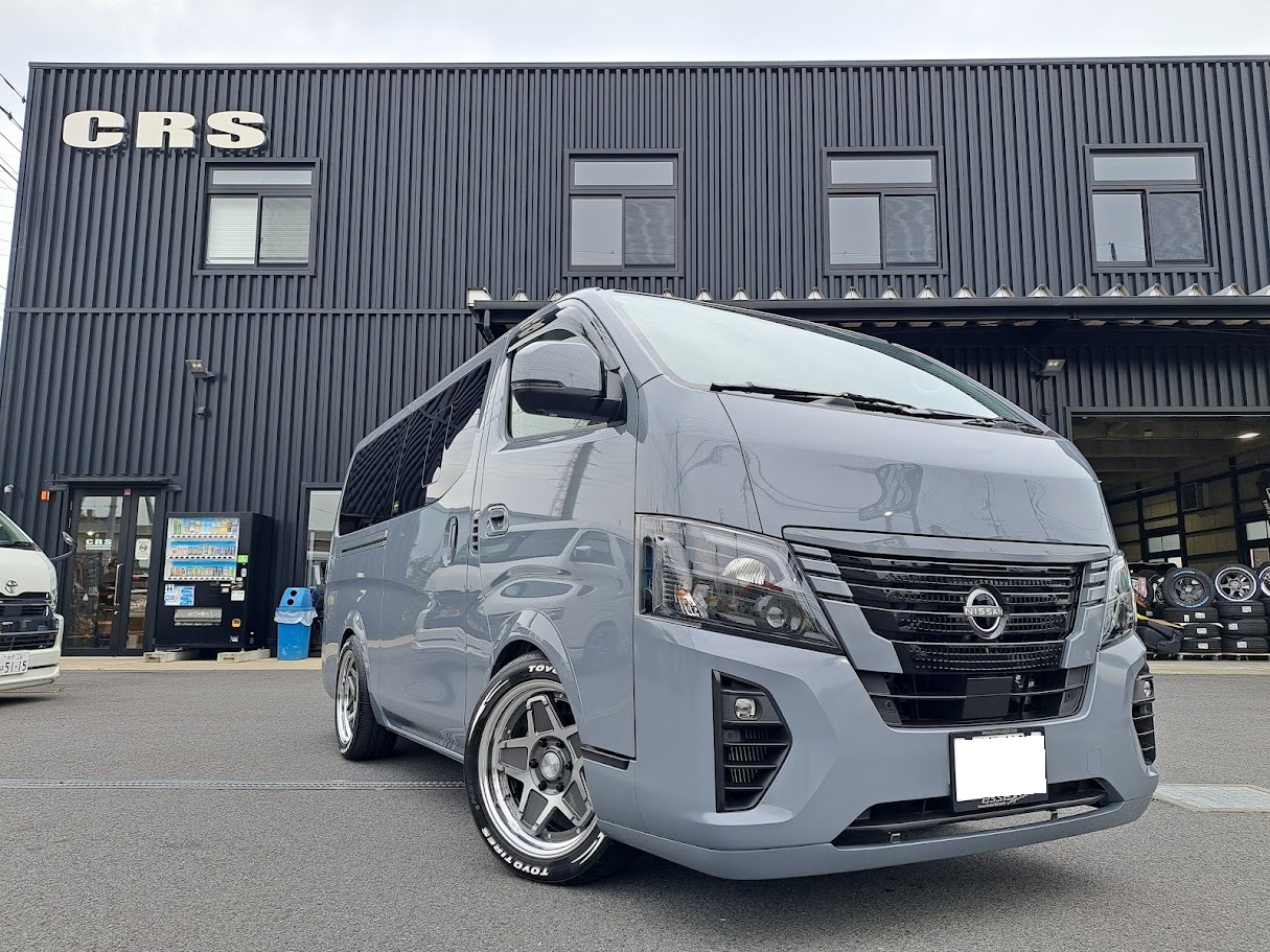 【CRS横浜】ENCS装着！新車キャラバンをCRSスタイルにカスタム | 200系ハイエース・NV350キャラバン・デリカD5専門店 | カスタム・買取・カスタムパーツなら大阪、横浜、東京 ...